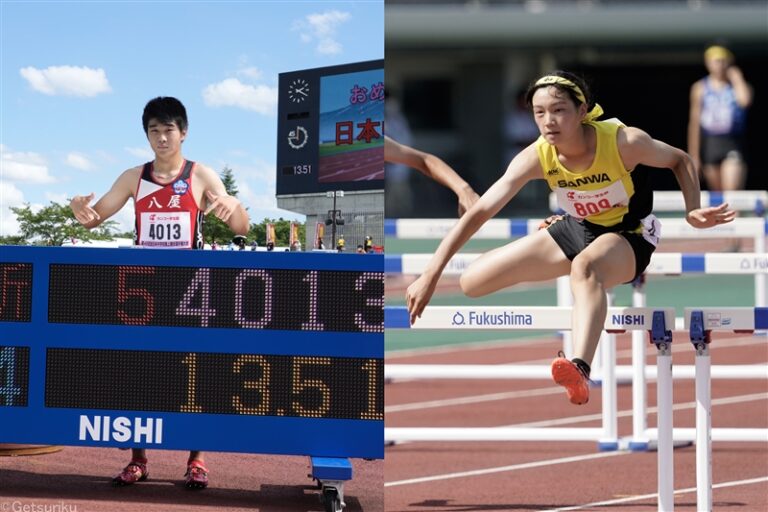 男女ハードルで中学新記録が誕生 男子3000mでは上位5人が大会新 好記録に湧いた夏の福島／福島全中 | 月陸Online｜月刊陸上競技