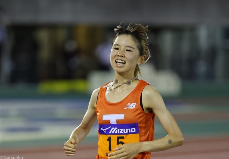 復活した不破聖衣来が10000m制す「支えてくれた人たちの顔が浮かんだ」／日本IC | 月陸Online｜月刊陸上競技