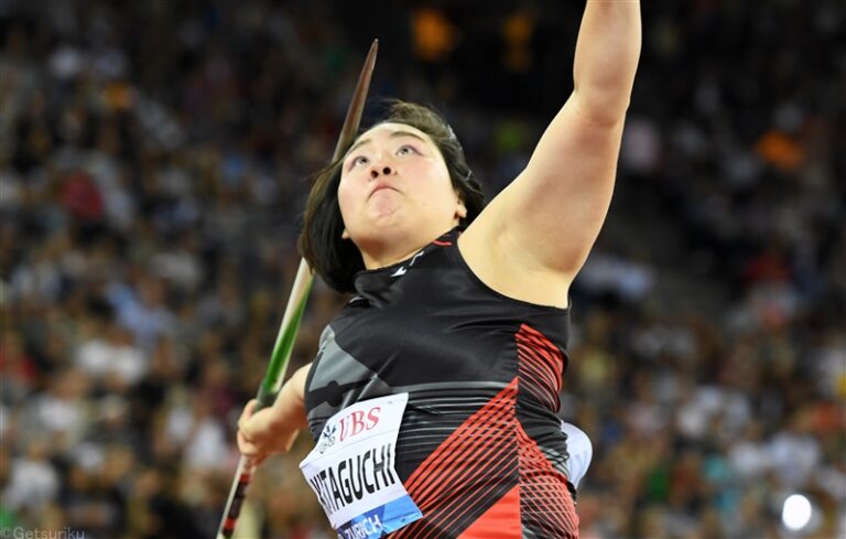 やり投で「2022年の世界3位」北口榛花がまたも快挙！「世界トップクラスに少し仲間入りできたかな」／DLファイナル | 月陸Online｜月刊陸上競技